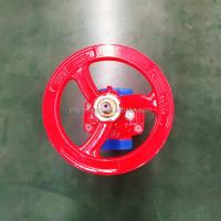 China Ductile Iron Flange End Grooved Rising Stem Gate Valve PN16 DN50 Worm Gear for sale