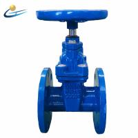 China GGG50 DN50 Rising Stem Gate Valve Soft Sealing Ductile Iron Flanged DN50 2 Inch for sale