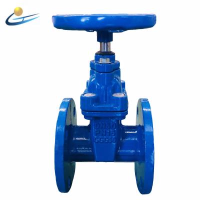 China GGG50 DN50 Rising Stem Gate Valve Soft Sealing Ductile Iron Flanged DN50 2 Inch for sale