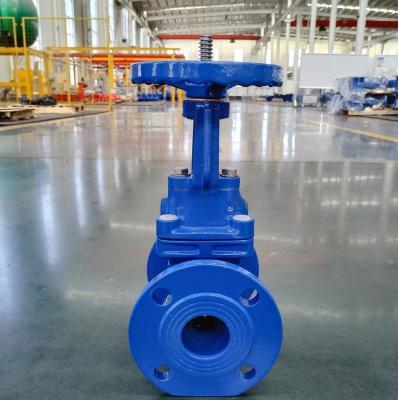China GGG40 DN200 Rising Stem Gate Valve Soft Resilient Seat Valve for sale