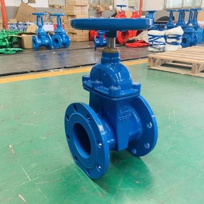 China DIN3352 F4 Resilient Seated Gate Valve Ductile Iron Handwheel PN10/16 for sale