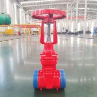 China Ductile Iron Resilient Seated Gate Valve Fire Fighting QT450 PN16 2-48 Inch Flanged for sale