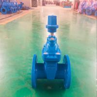 China QT450 PN16 Ductile Iron Flanged Gate Valve DN300 BS5163 for Water Supply for sale
