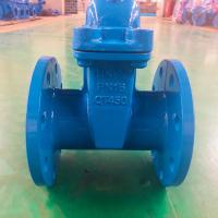 China QT450 PN16 Ductile Iron Flanged Gate Valve DN300 BS5163 for Water Supply for sale