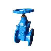 China JHY Non Rising Stem Metal Seat Gate Valve PN10 Ductile Iron Handwheel 2-24 Inch for sale