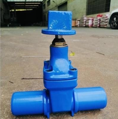 China GOST Socket End Gate Valve GGG50 DN65 Gate Valve For Chemical for sale