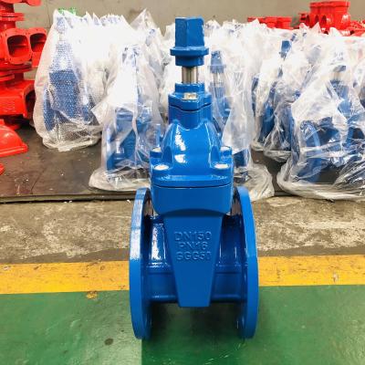 China DIN QT450 Flange End Underground Gate Valve PN10 PN16 TUV Certified for sale