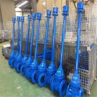 China Flanged Extension Stem Gate Valve Rubber Seat Gate Valve Extension for sale