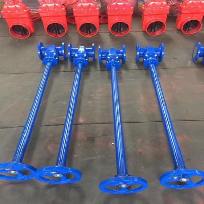 China GGG40 Extension Spindle Gate Valve PN10 Gate Valve With Extended Stem for sale