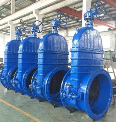China ANSI 2-24 Inch Non Rising Stem Worm Gear Gate Valve Ductile Iron PN10 PN16 for sale