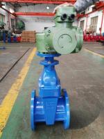 China Electric Flange Soft Seal Gate Valve GGG50 DN600 PN10 for Water Industrial Use for sale