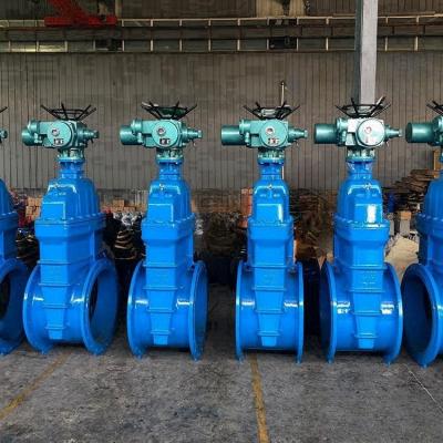China DN50-DN600 DI Gate Valve Electric Control Ductile Iron Valves for sale