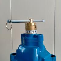 China Ductile Iron Lock Gate Valve Water Wedge Shaped Gate Valve for sale