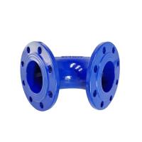 China PN25 Ductile Iron Double Flanged Bend 90/45 Degree ISO 2531 Pipe Fittings for sale