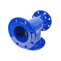 China Ductile Cast Iron Double Flange Three Way Tee PN10 3 to 48 Inch ANSI B16.1 for sale