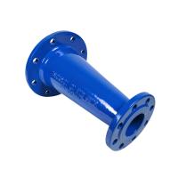 China ISO 2531 EN 545 Ductile Iron Double Flanged Taper PN16 for DI Pipe Fittings for sale