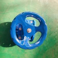 China JIS Non Rising Stem Resilient Seat Ductile Iron Flange End Gate Valve 10K for sale