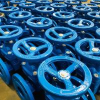China BS5163 DIN3352 Ductile Iron Manual Sluice Gate Valve with CI DI Stem and EPDM Seat for sale