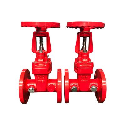 China DN40-DN1200 Hard Sealed Ductile Iron Double Gland Rising Stem Gate Valve 150lb-2500lb for sale