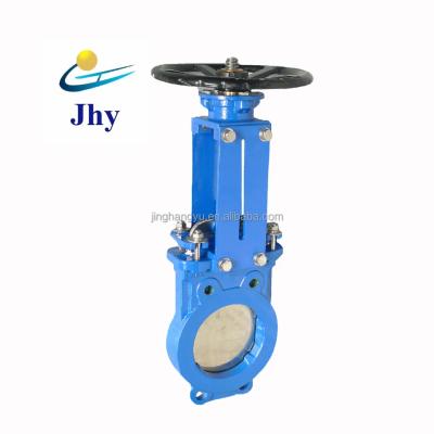 China Flanged End Connection Ductile Iron Penstock Valve for Structure for sale