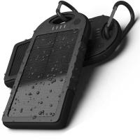 China 4000mAh Solar Power Bank , 5V/1A Portable Mobile Phone Charger for sale