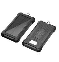 China Wireless 20000mah Solar Power Items Grade A Portable Power Bank for sale