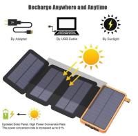 China Waterproof Solar Power Items 20000mAh 5V 2A Outdoor Solar Power Bank for sale