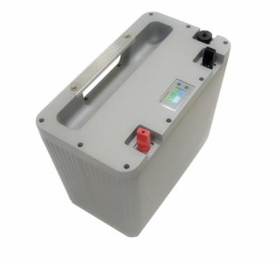 China 12.8V Portable Power Station , JW 100Ah Lithium Phosphate Rechargeable Solar Batteries for sale