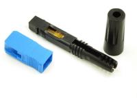 China Quick Assembly Connector For Indoor Cable , Blue Optical Fiber Connectors SC / UPC for sale