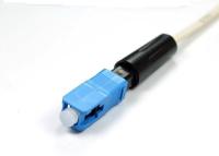 China Quick Assembly Connector For Indoor Cable , Blue Optical Fiber Connectors SC / UPC for sale