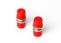 China Round Small D Fiber Optical Adapter , Flange FC - FC Flexible Coupling Adapter for sale
