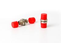 China Round Small D Fiber Optical Adapter , Flange FC - FC Flexible Coupling Adapter for sale
