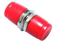 China Round Small D Fiber Optical Adapter , Flange FC - FC Flexible Coupling Adapter for sale