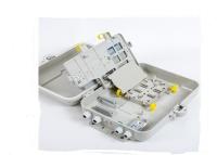 China Fiber Optic Splice Closure 16 To 96 Core , Wall Mounte Optical Termination Box for sale