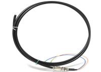 China Outdoor Optical Fiber Pigtail SC / APC 2 Core Black Jacket For Local Area Network for sale