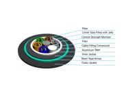China GYTA53 Fiber Optic Cable Double Jacketed Stranded Loose Armored Fiber Cable for sale
