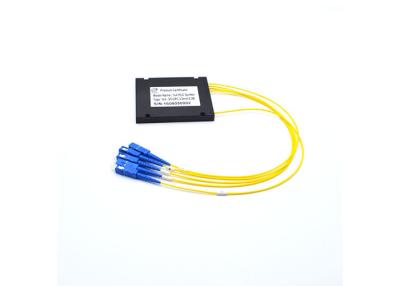 China Box Type Fiber Optic PLC Splitter Stability 2x16 Splits For CATV System for sale