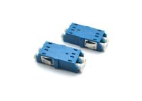China Optic LAN Fiber Optic Adapter Zirconia Sleeve Duplex Single Mode LC - UPC Adapter for sale