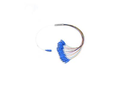 China Steel Tube Planar Lightwave Circuit Splitter SCUPC 1x16 PLC Splitter For FTTC for sale