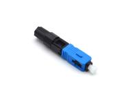 China Circle Cable Fiber Optic Fast Connector 53mm SM / MM Optical Cable Connector for sale