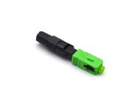 China Circle Cable Fiber Optic Fast Connector 53mm SM / MM Optical Cable Connector for sale