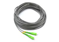 China Simplex SC / APC Pigtail SM G652D 2.0mm 2 Core Single Mode Fiber Jumpers for sale