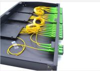 China SC APC G657A Fiber Optic PLC Splitter Distribution Box 3 In 24 Out for sale