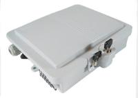 China 12 Ports Fiber Optic Termination Box 22.2 * 20.4 * 5.4cm Waterproof Junction Box for sale