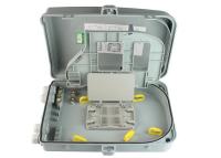 China 24 Ports FTTH Fiber Optic Distribution Box ABS Material Optical Termination Box for sale