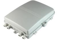 China 24 Ports FTTH Fiber Optic Distribution Box ABS Material Optical Termination Box for sale