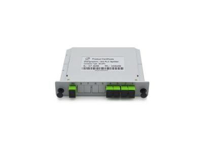 China FTTX G657A1 Fiber Optic PLC Splitter 1x16 1X32 Modular design for sale