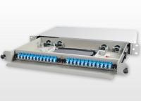China Pigtail Fiber Optic Distribution Frame , 24 Port Rack Mount Patch Panel Simplex for sale