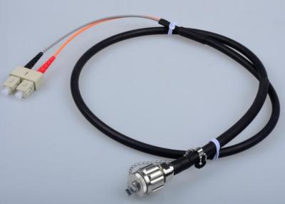 China ODC Connectors Fiber Optic Patch Cord 2 Core Waterproof  For Telecommunications for sale