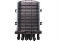 China Dome Type Fiber Optic Joint Box PC Plastic 144 Core Optical Fiber Closure for sale
